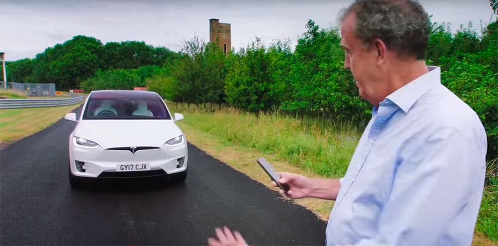 El Tesla Model X ha pasado por las manos de Jeremy Clarkson en The ...