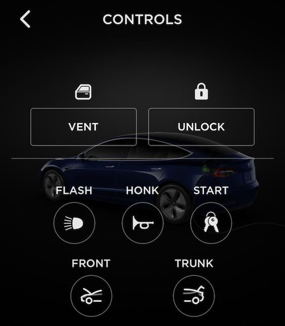 Tesla lanza una actualización de su APP con nuevas funcionalidades