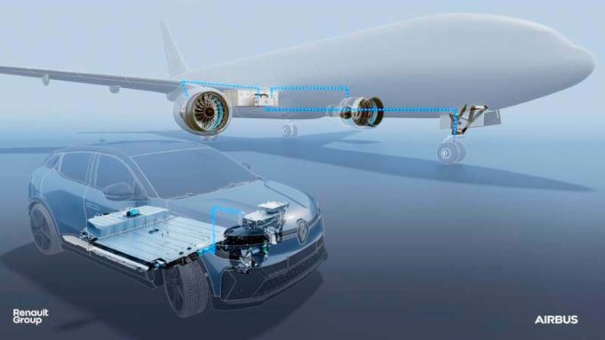 Airbus y Renault trabajarán juntos en la electrificación