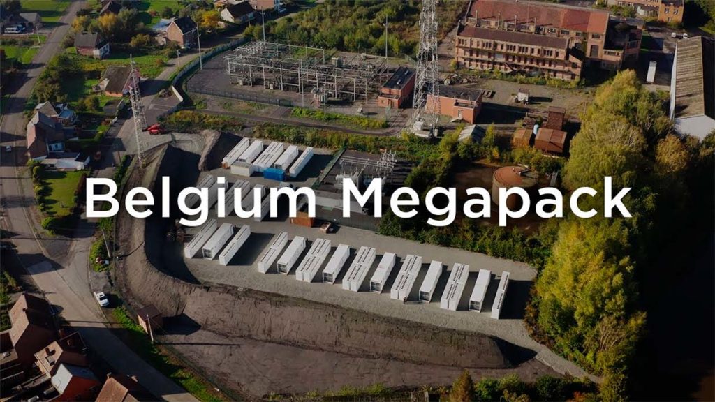 Asignan a Tesla un proyecto de megapack de 85 millones de euros en Bélgica