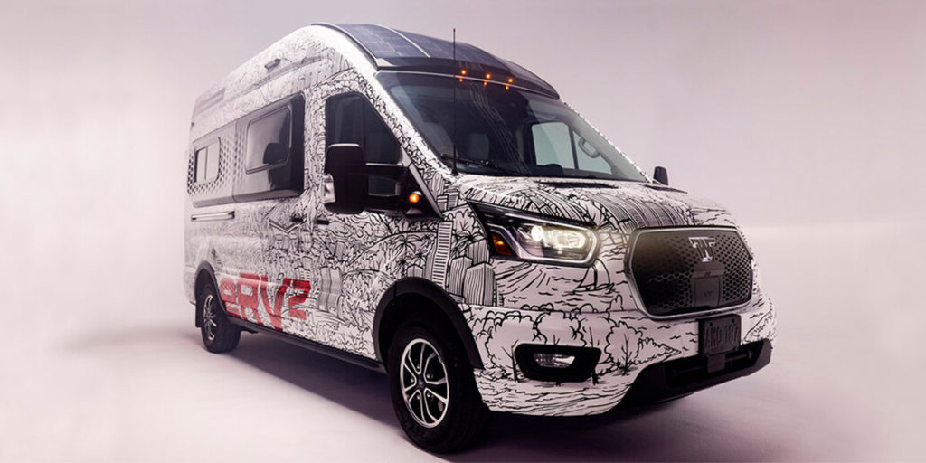 Winnebago eRV2, la camper eléctrica basada en la Ford E-Transit