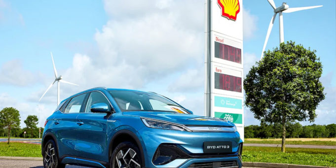 Los clientes BYD en Europa tendrán acceso a Shell Recharge