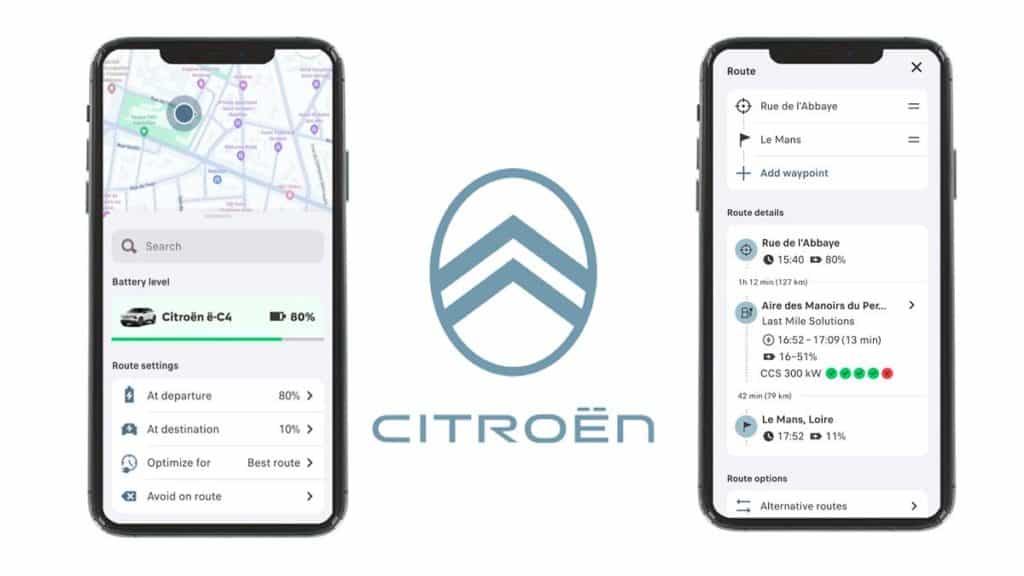 e-ROUTES, nuevo planificador de rutas de Citröen