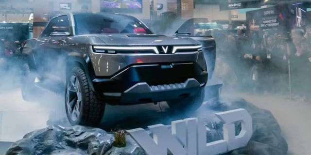 VinFast muestra el concept de su pickup eléctrica VF Wild