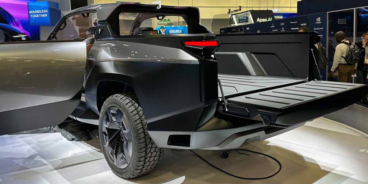 VinFast muestra el concept de su pickup eléctrica VF Wild