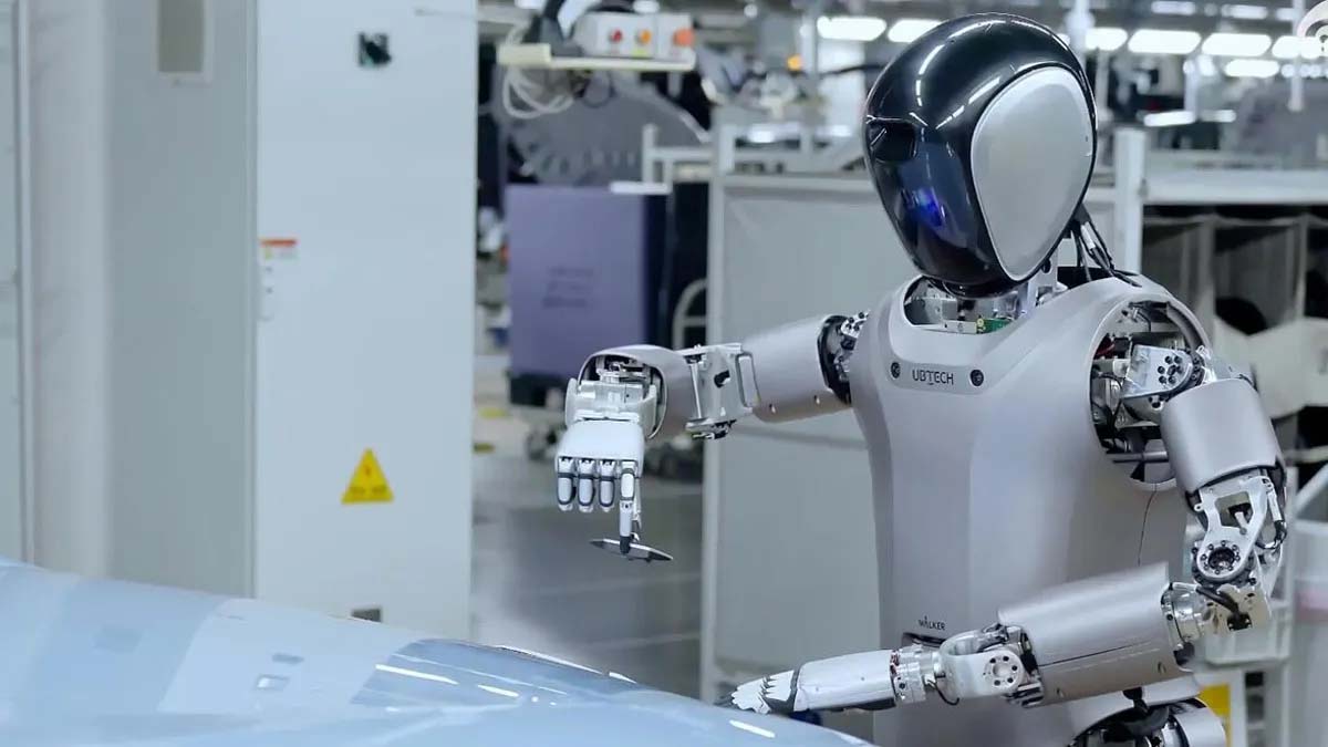 NIO ya tiene sus robots humanoides trabajando en la línea de producción