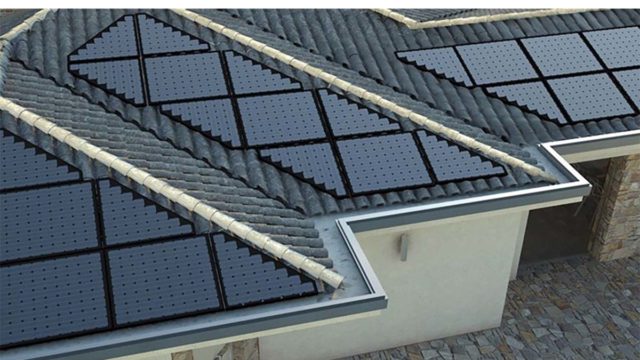 Paneles solares triangulares, una solución para tejados complicados