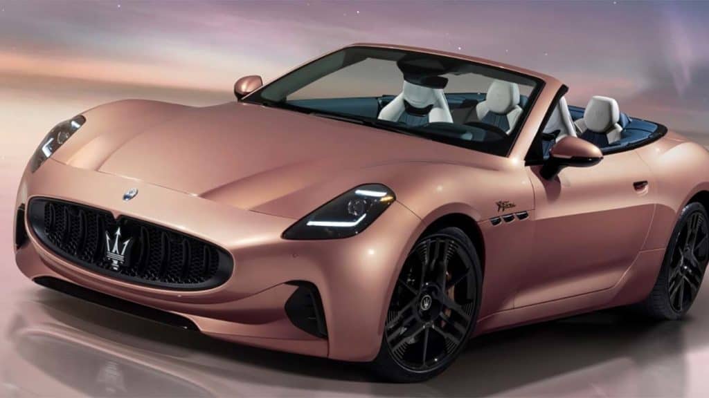 Así es el Maserati descapotable totalmente eléctrico y con tres motores