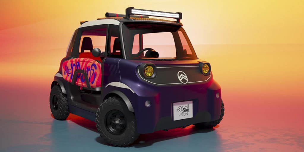 Renovado, pero igual de adorable. Así es el nuevo Citroen Ami.