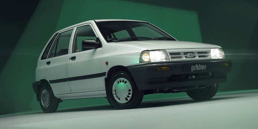 KIA celebra su 80º aniversario presentando el Pride EV Restomod