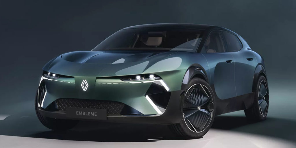 Renault Emblème, el concept que promete emitir un 90% menos de ...