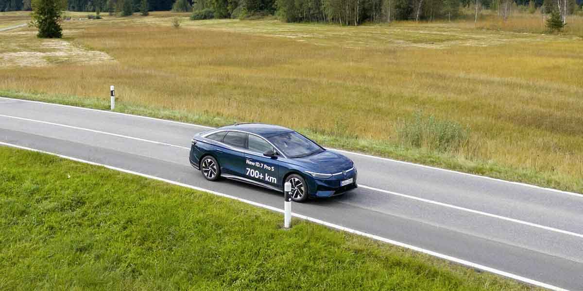 Volkswagen presume de autonomía con el ID.7 Pro S