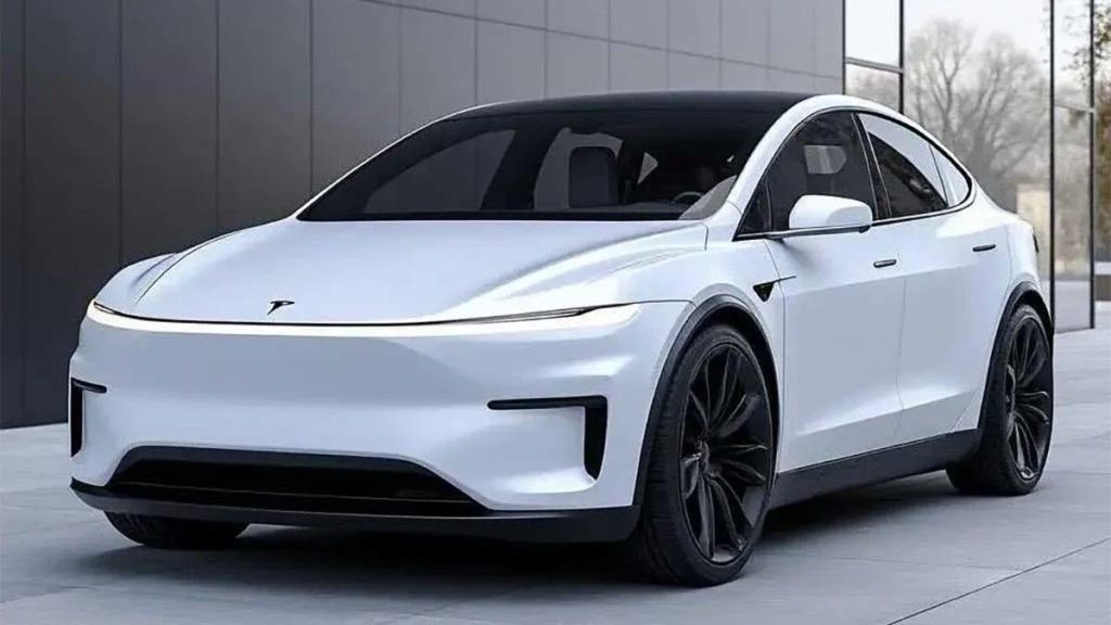 Este render del nuevo Tesla Model Y se podría aproximar mucho al diseño ...