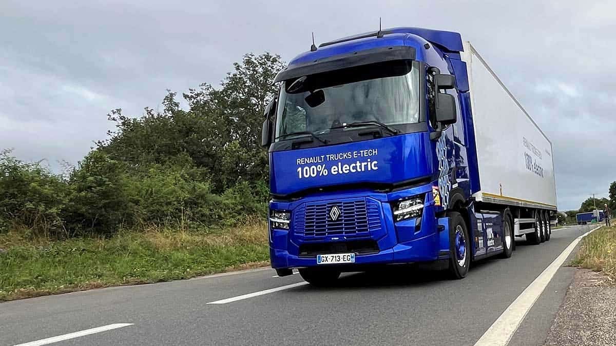 El Renault E-Tech T, un camión eléctrico con más de 600 kilómetros de ...