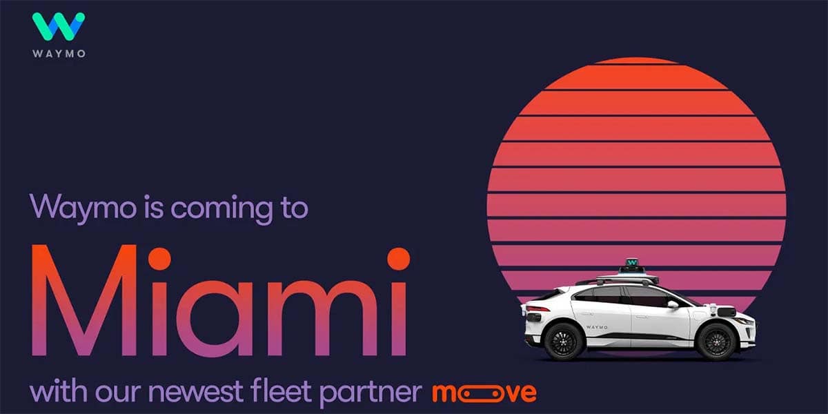 Waymo empezará a operar en Miami en 2025