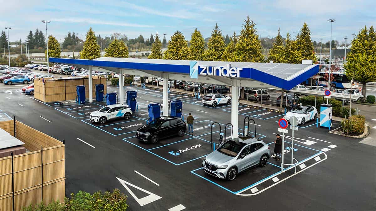 Zunder pone en marcha la estación de recarga ultrarrápida más grande de España