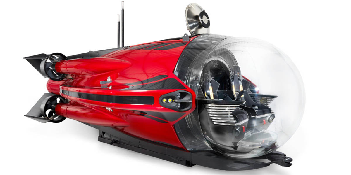 Lujo bajo el agua: Así es el submarino eléctrico 'Super Sub'