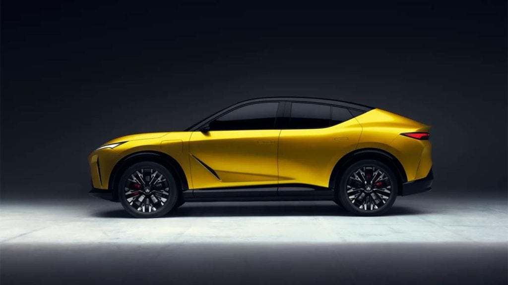 Acura RSX, lo nuevo de la marca convertido en SUV eléctrico