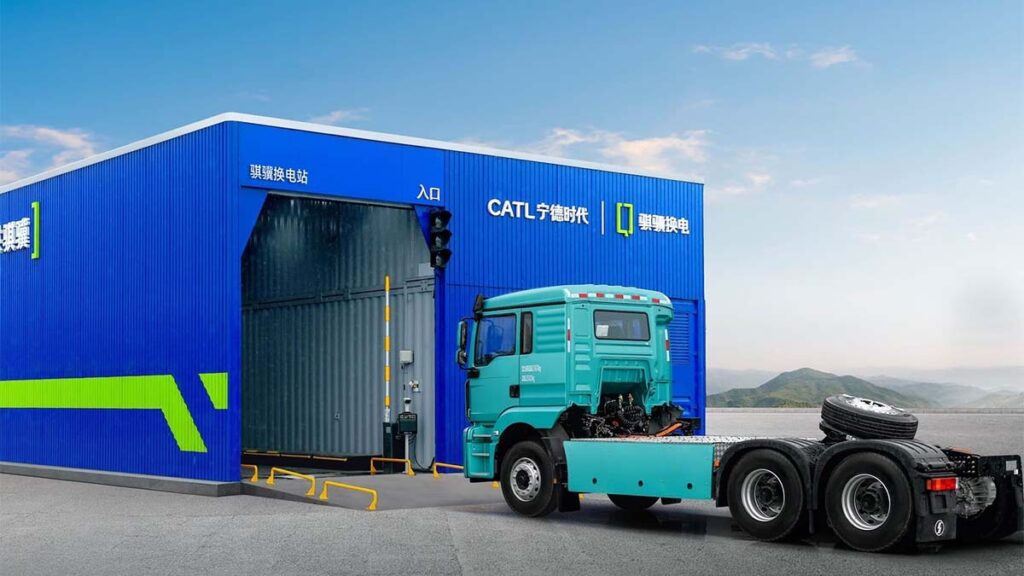 CATL revoluciona el transporte pesado con estaciones que cambian la ...