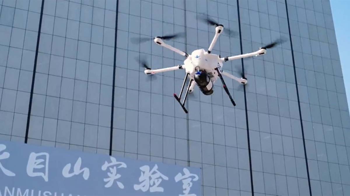 El dron Tianmushan-1 logra el vuelo más largo del mundo con hidrógeno y ...